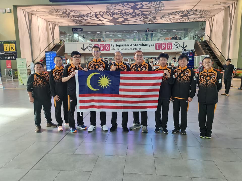 2023年第32届柬埔寨东南亚运动会马来西亚国家象棋队准备出发到金边柬埔寨 - 马来西亚象棋总会