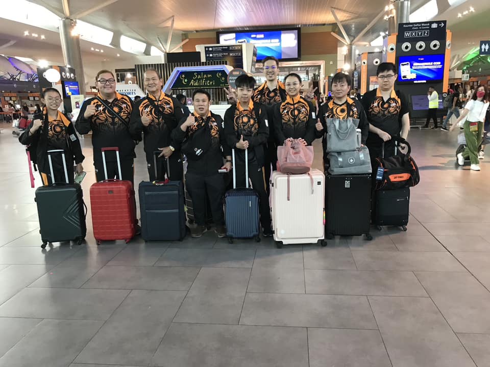 2023年第32届柬埔寨东南亚运动会马来西亚国家象棋队准备出发到金边柬埔寨 - 马来西亚象棋总会